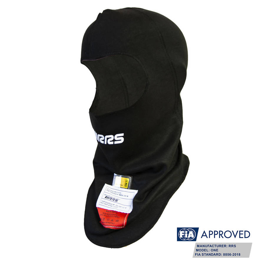 Balaclava RRS ONE FIA Black || Inter-Rally Shop