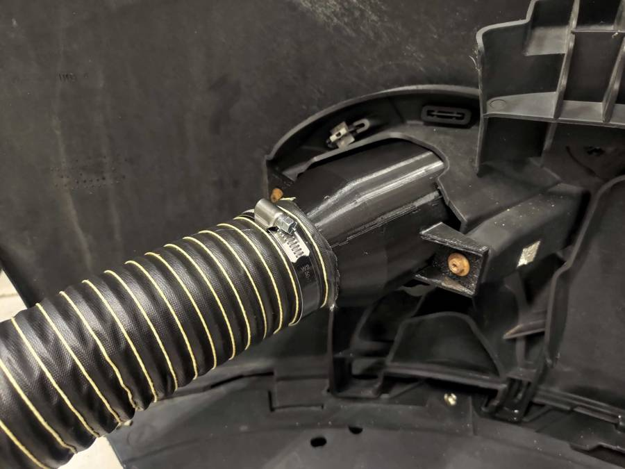 Clio 3 RS brake system air intakes || Inter-Rally Shop