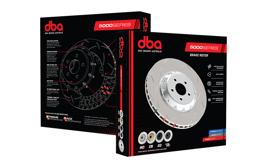 DBA disc brake 5000 series - T3 - Rotor Only universal - DBA52903.1S ...