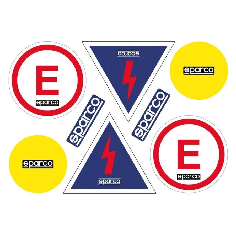 Sparco sticker set || Inter-Rally Shop